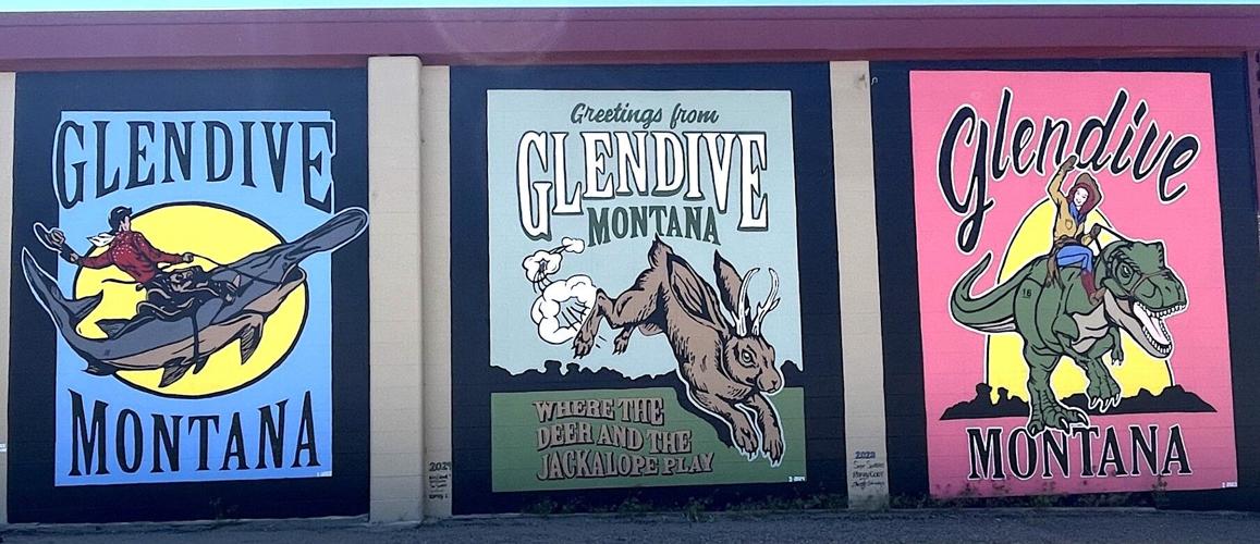 Making Their Mark: Art students, instructor complete three murals beautifying Glendive this ...