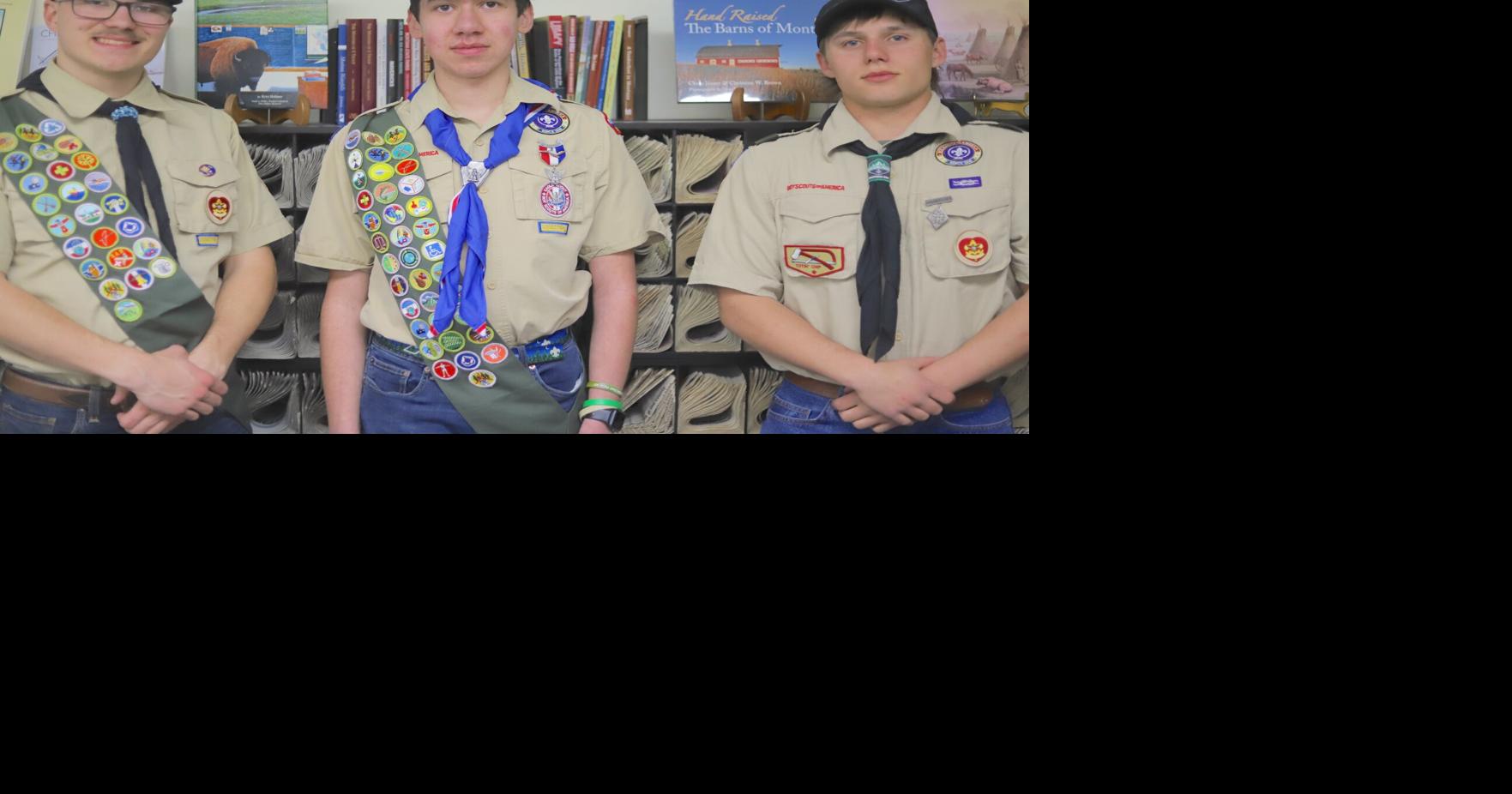 Three Glendive scouts earn Eagle rank | News | rangerreview.com