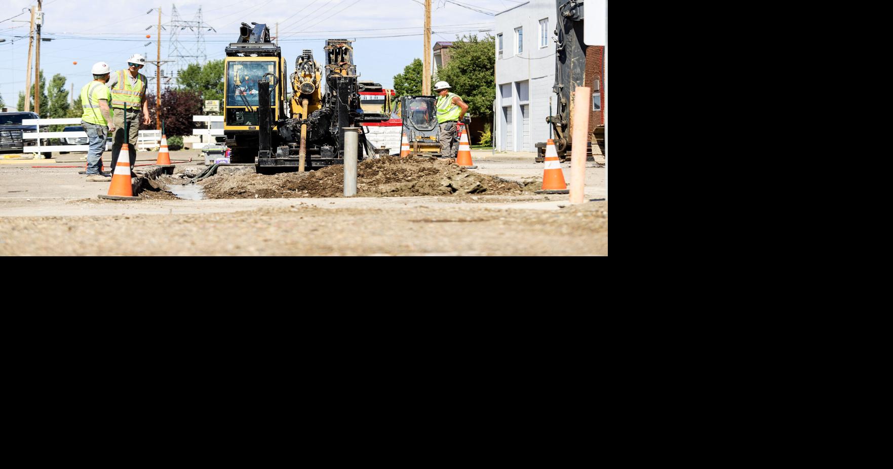 Bore under BNSF tracks underway, slated for early September finish ...