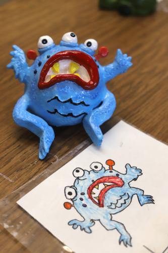 Monsters come to life: DCHS Advanced Art students create sculptures ...