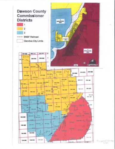 Dawson County Commissioner districts shift to accommodate population ...