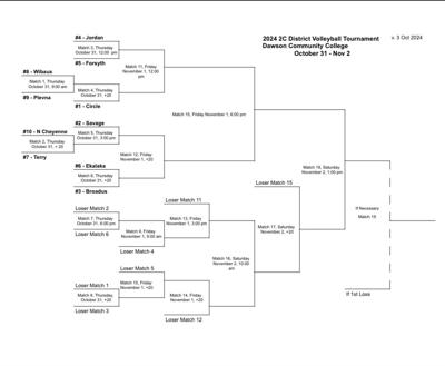 2C volleyball teams will converge on DCC for District tourney beginning ...
