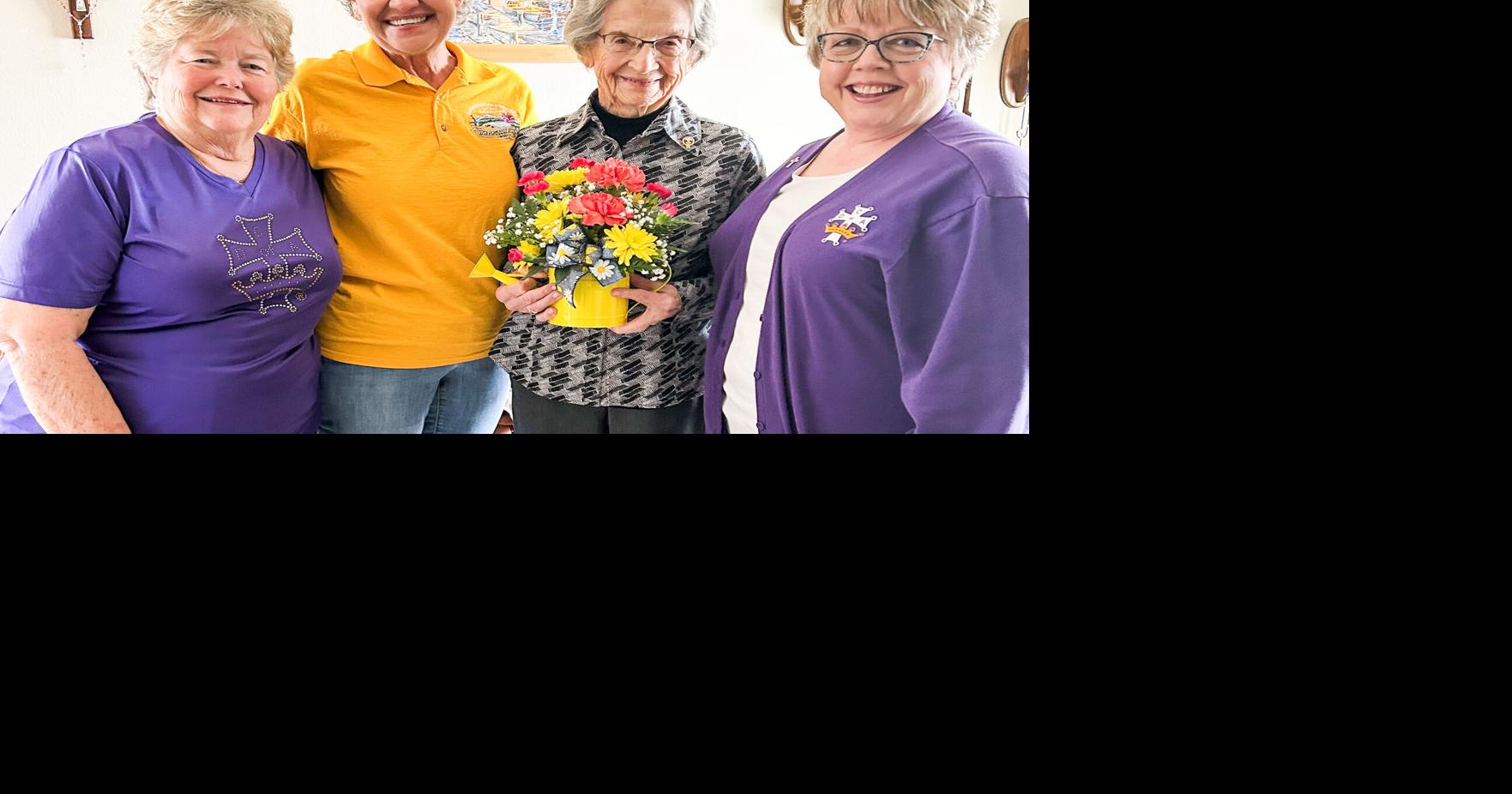 Glendive centenarian honored for 78-year Catholic Daughters of the Americas membership | News ...