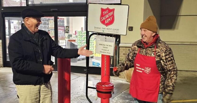 Ringing in holiday cheer for 20 years: Dedicated to the red kettle ...