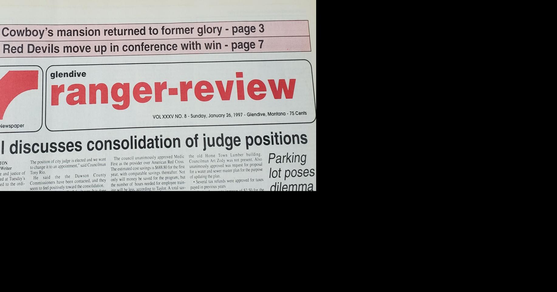 Glendive City Court consolidation talks call back to a similar conversation decades ago | News ...