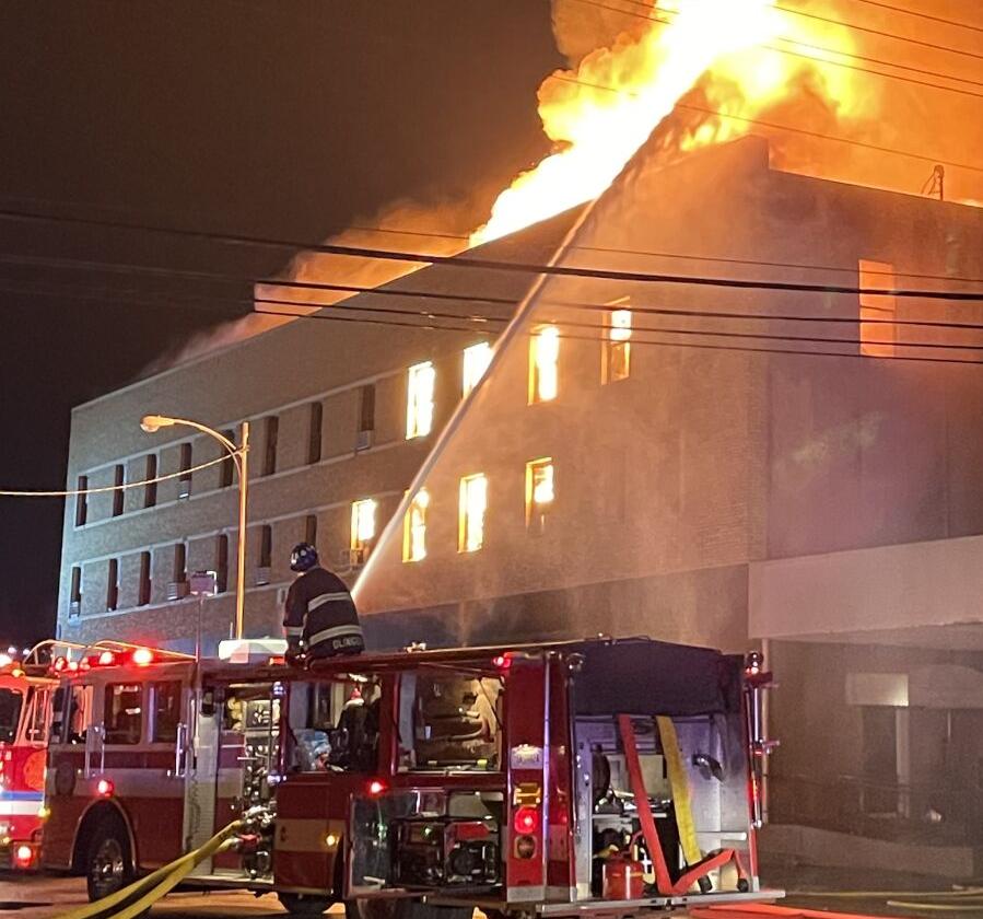 Fire breaks out in the historic Jordan Inn in downtown Glendive Tuesday ...