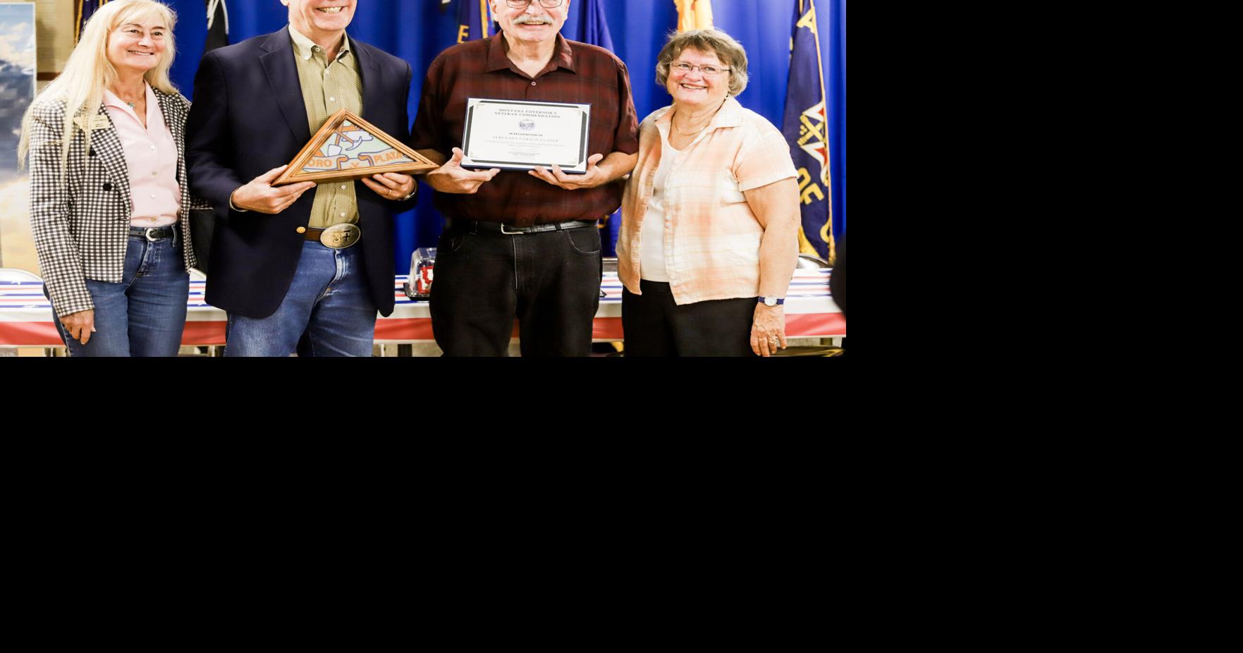 Vietnam veteran Jerry Glaser receives Montana Governor's Veteran ...
