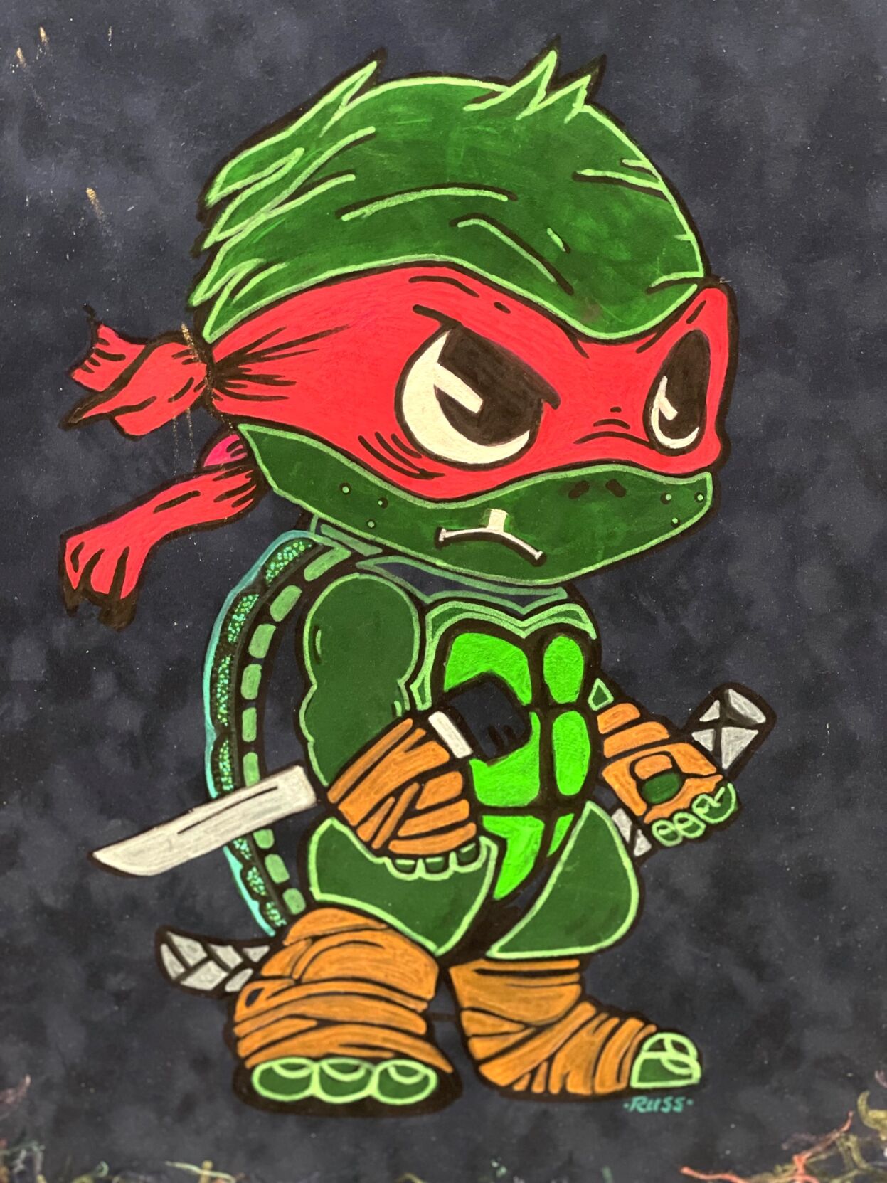 Ruckus: Accidental artist turns doodles into captivating creations ...