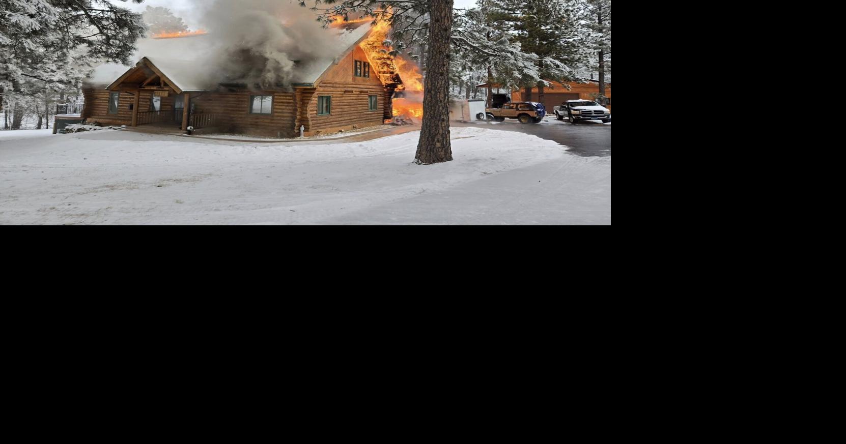 Rockerville Volunteer Fire Department Responds To Fire