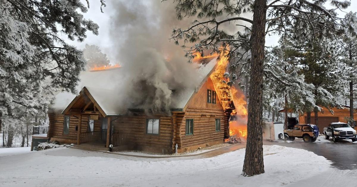 Rockerville Volunteer Fire Department Responds To Fire