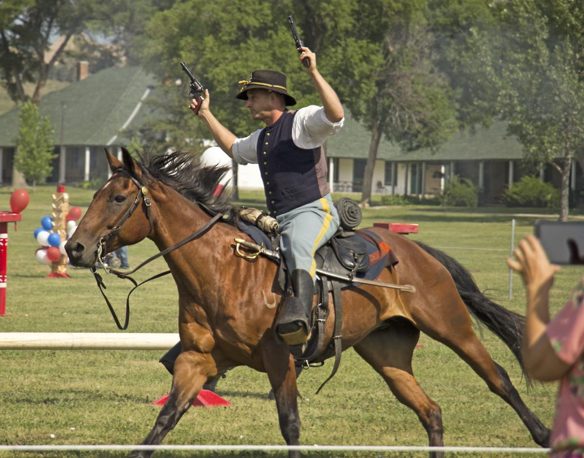Mounted Color Guard brings Cavalry to life at Ft. Rob | Chadron ...