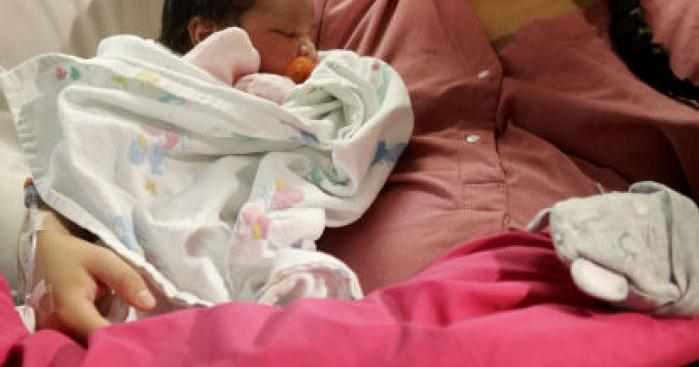 Mom in labor for nearly three days gives birth to almost 11 pound New ...