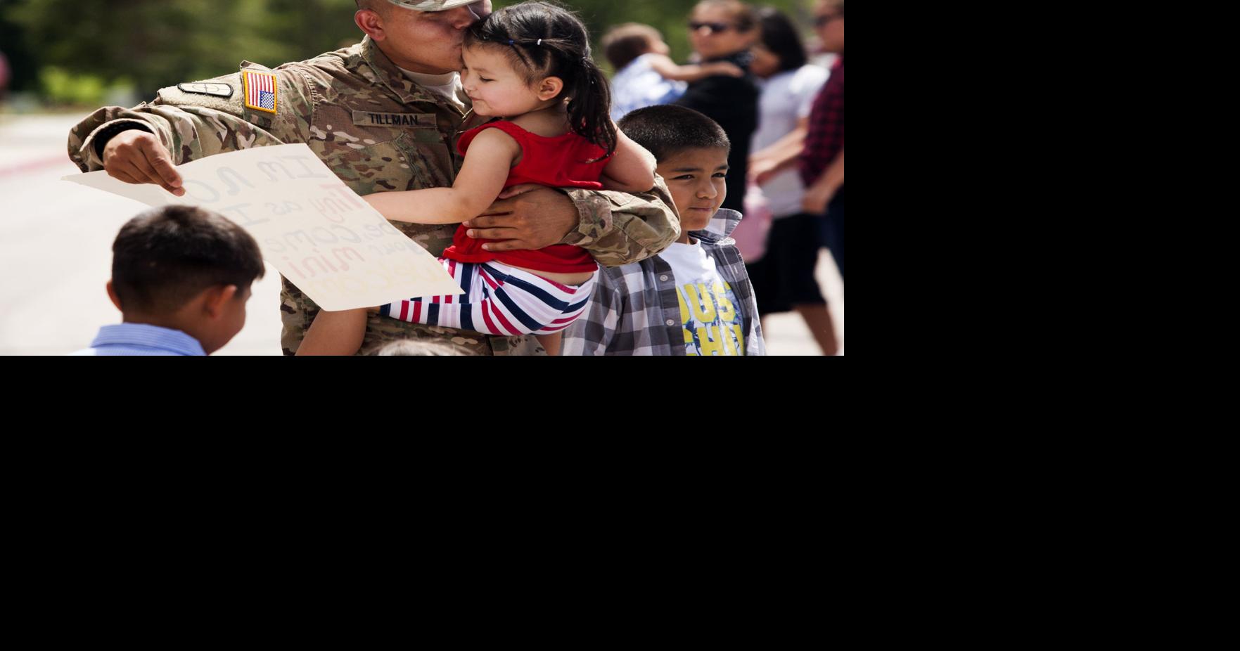 South Dakota Army National Guard soldiers welcomed home