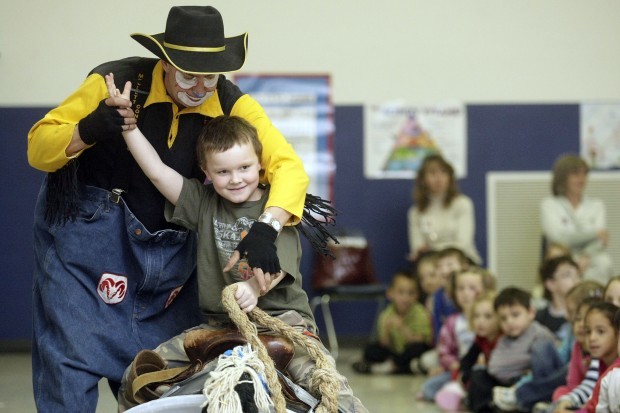 Clown a barrel of laughs