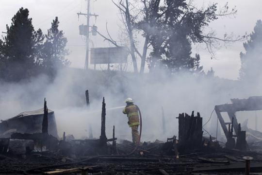 Rockerville's Gaslight destroyed by fire