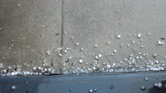 Hail photos