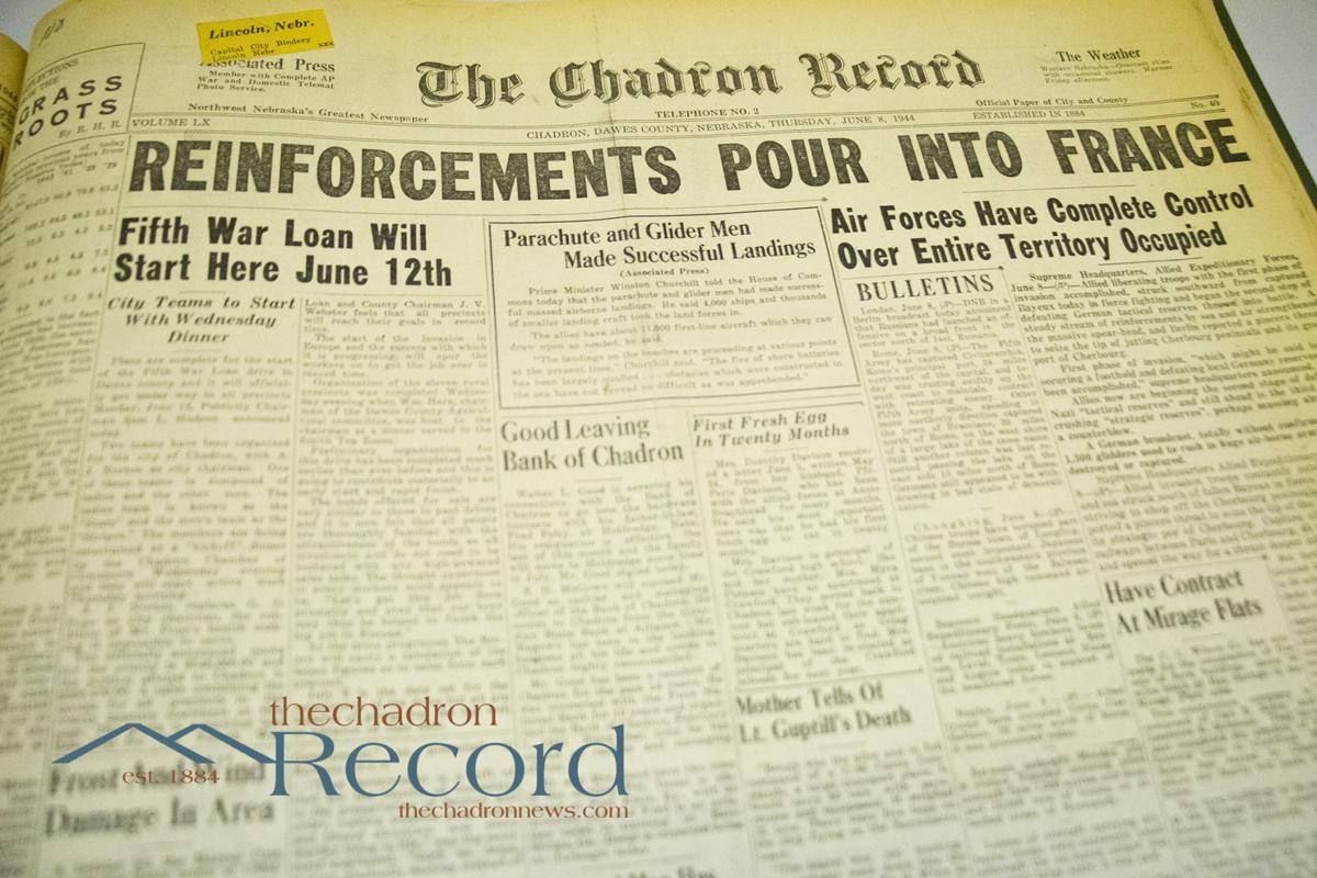 From the Archives - June 8, 1944 - The Chadron Record