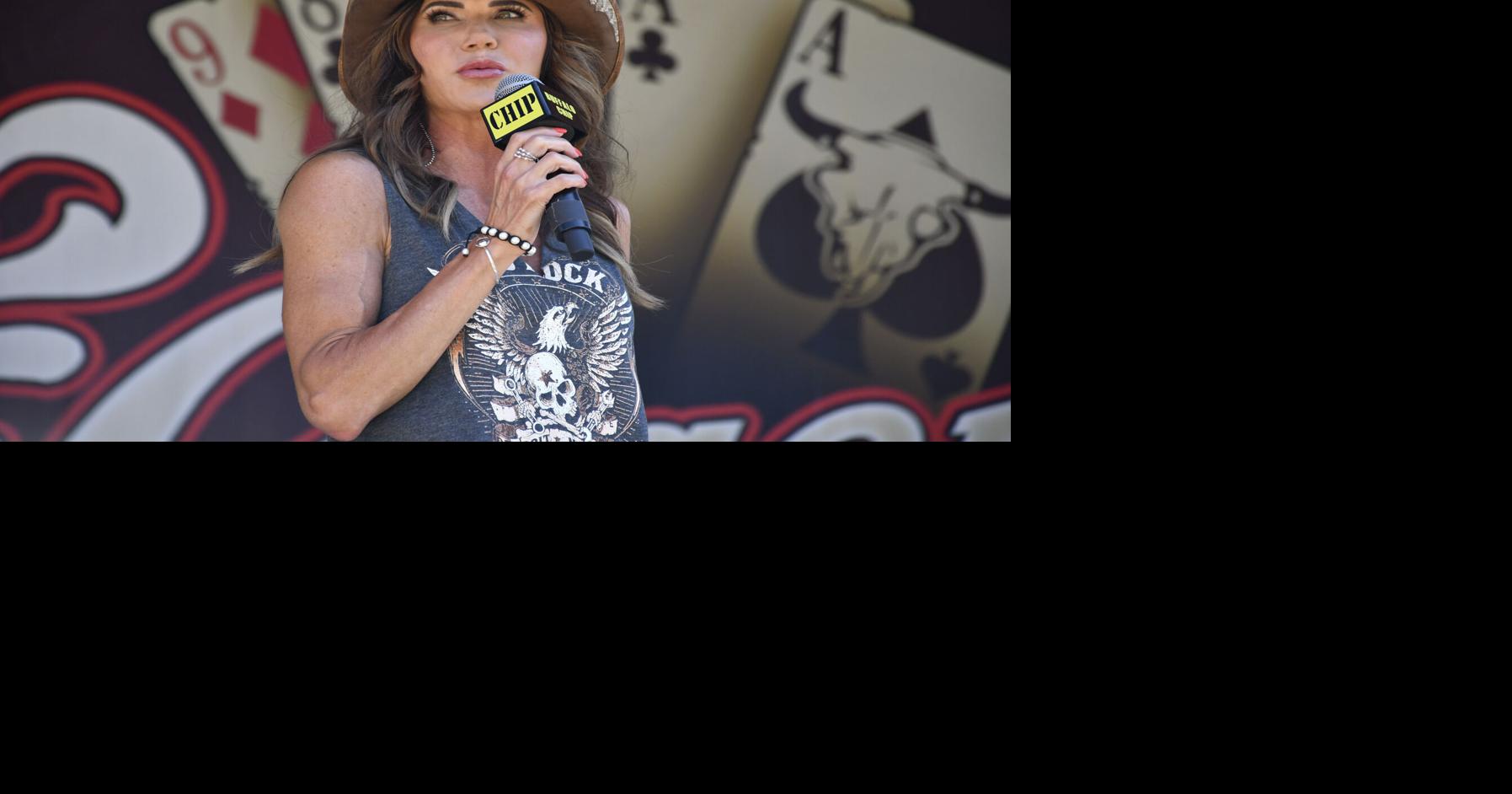 Gov. Kristi Noem joins Legends Ride to Sturgis