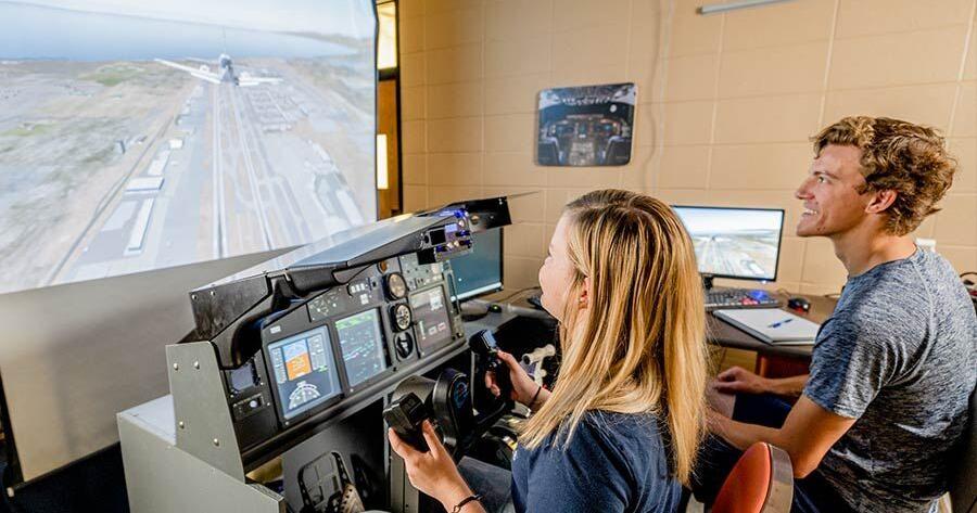 Mines dedicates Scott Rausch Avionics Lab