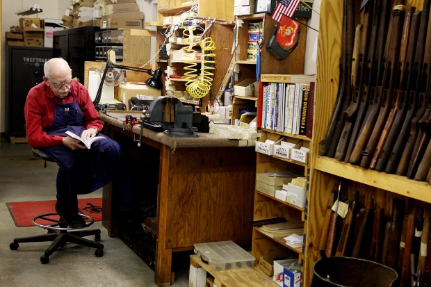 Jack First's firearms: Maker of hard-to-find gun parts re-creates history