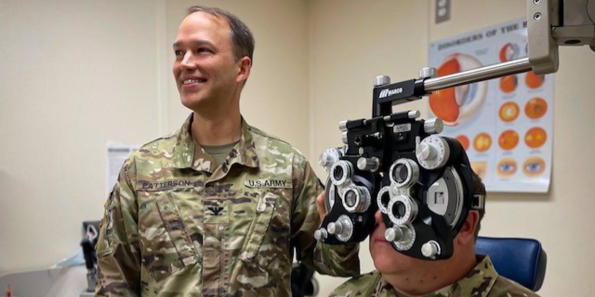 FOCUSED ON THE FUTURE: BHSU alum takes optometry skills to the U.S. Army