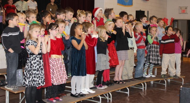 Newell holds elementary and middle school Christmas concert