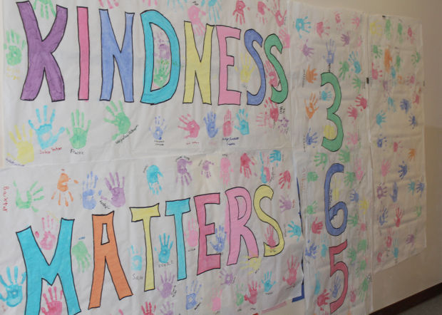 Newell Elementary school students show that kindness matters