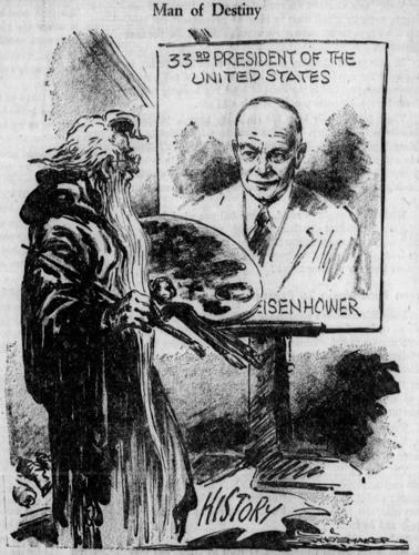 Looking Back: 72 years ago today Dwight Eisenhower won blowout election