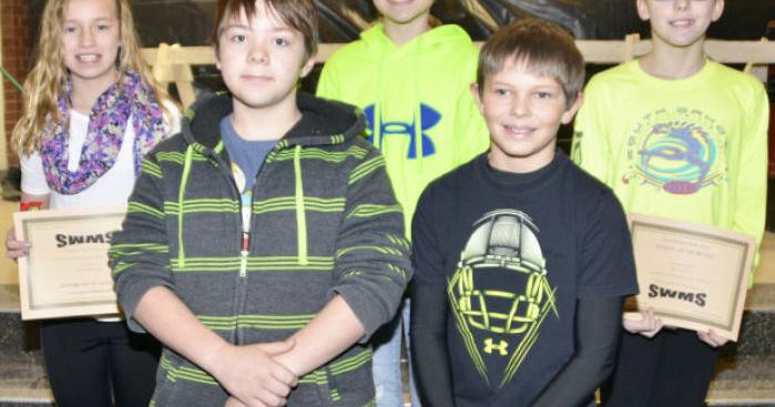Students of character named at SWMS