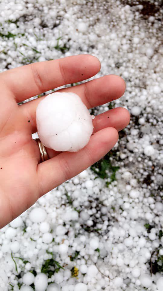 PHOTOS: Storms bring hail to the Black Hills