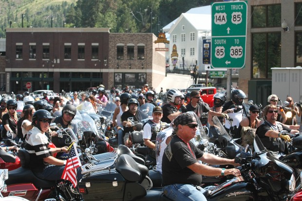 Bikers rally for charity on Legends Ride