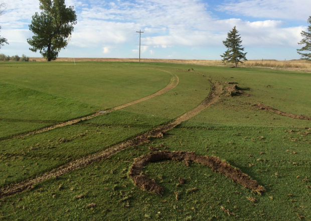 Newell golf course suffers damage