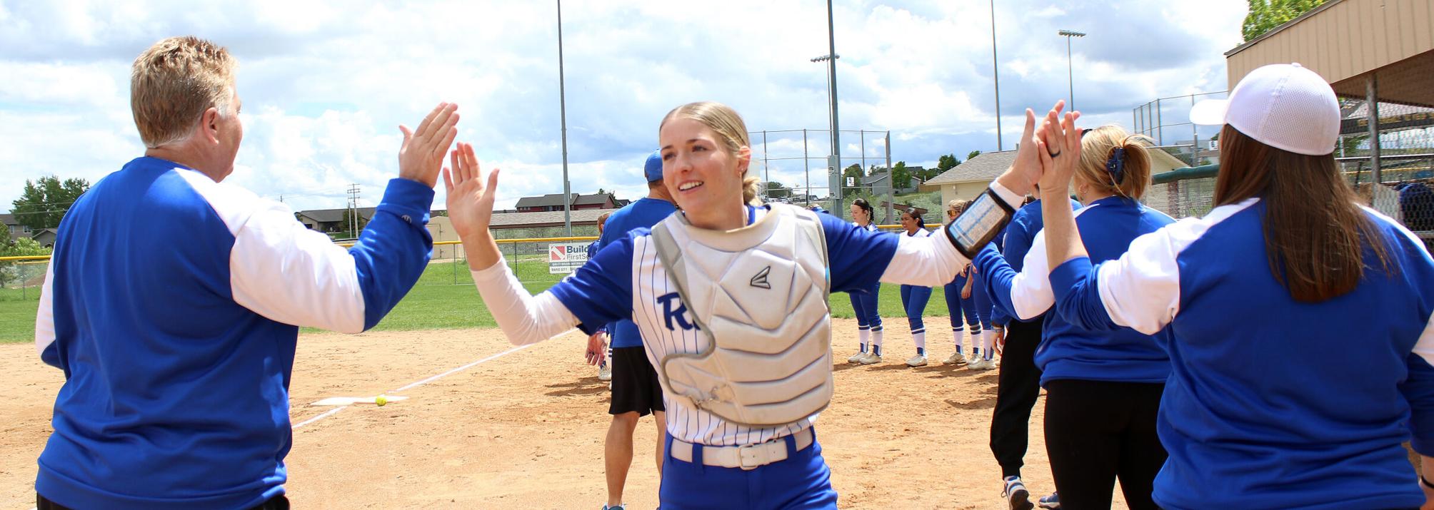 PHOTOS: Raiders tangle with Tea Area in SoDak 16 softball contest