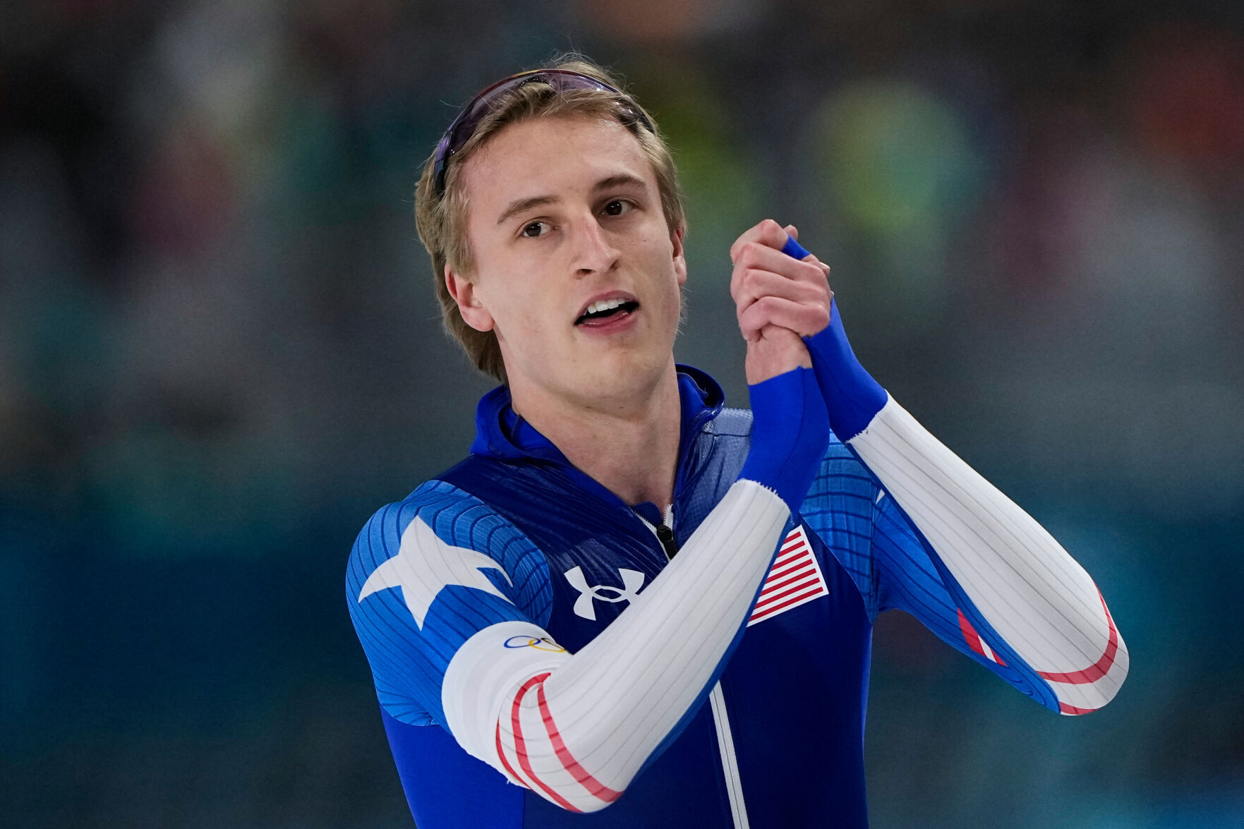 Jordan Stolz chases third speedskating gold in Milan