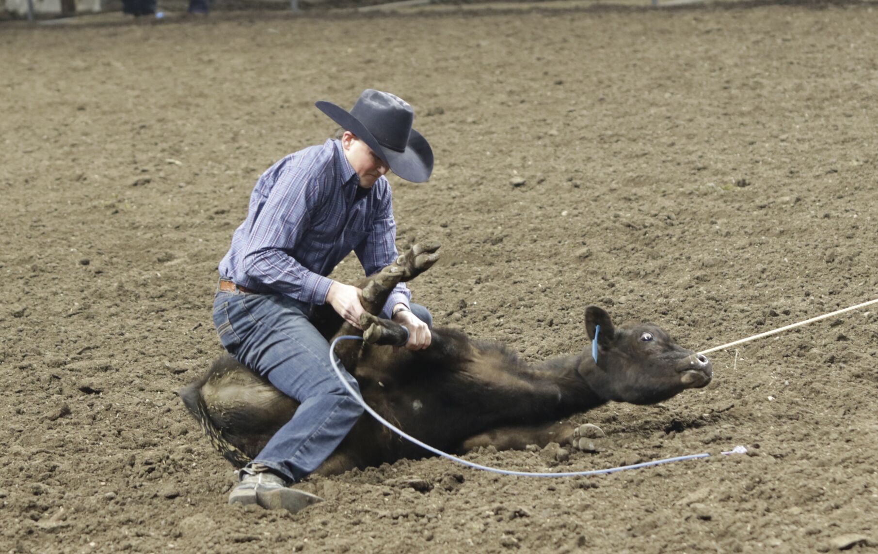 PHOTOS: Multiple events hit the dirt during the first round at Rodeo ...