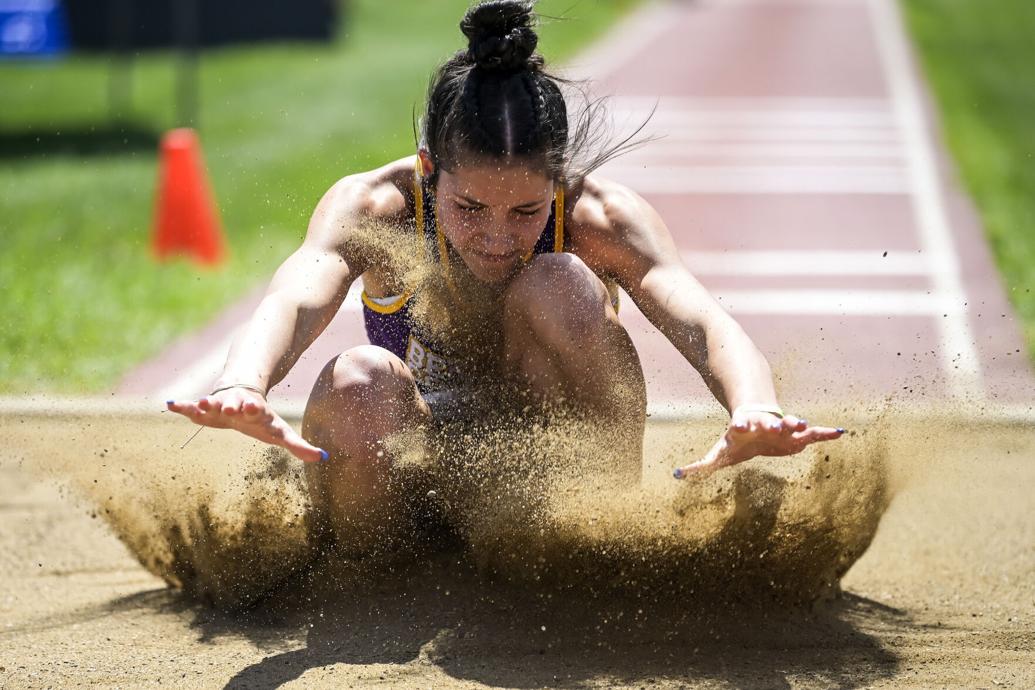 Bennett County's Reagan O'Neill wins long jump