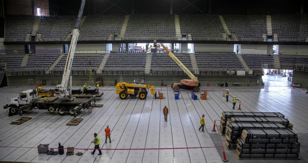 PHOTOS and VIDEO: A look into Summit Arena as construction nears completion