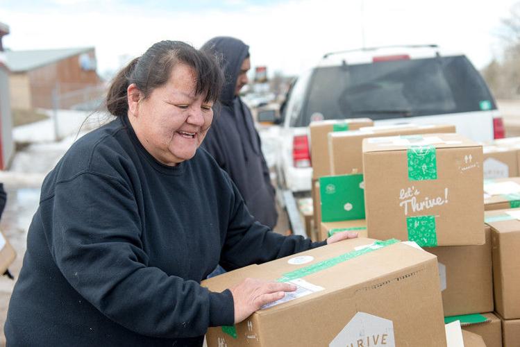 Program boxes up good will for Pine Ridge residents