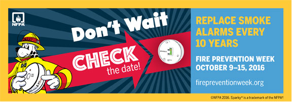 NFPA announces theme for Fire Prevention Week