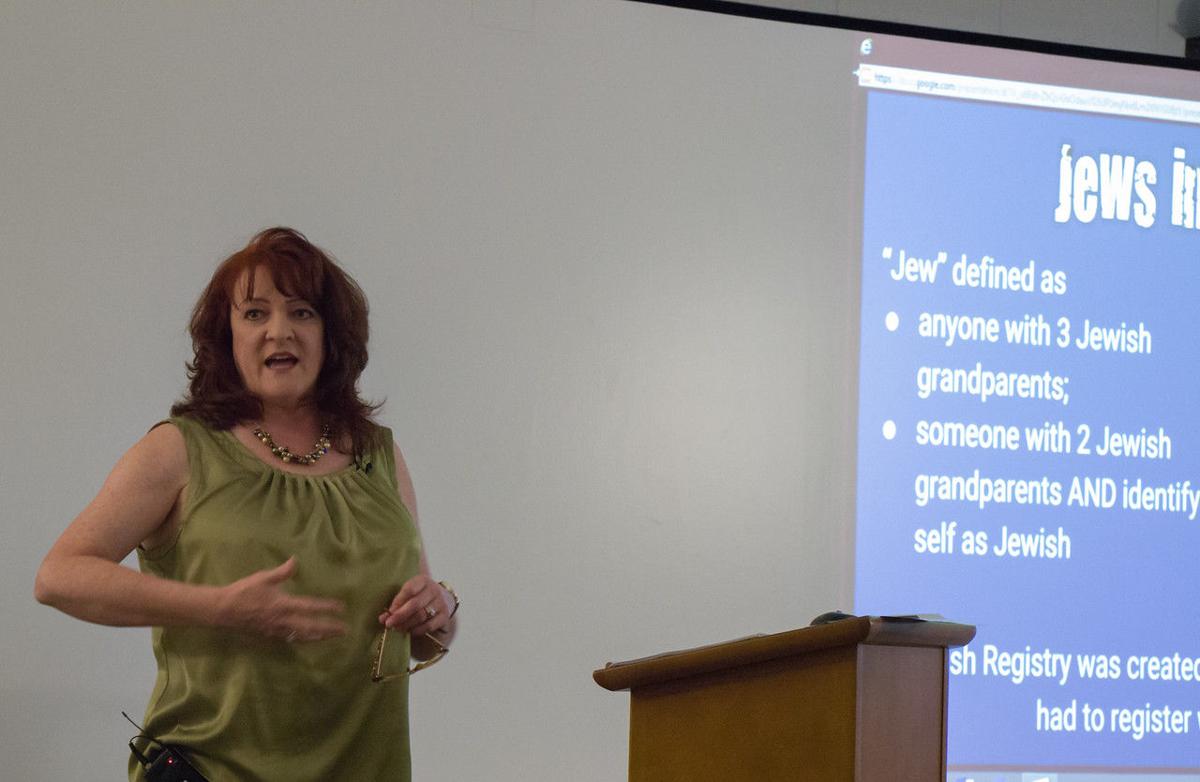 Gould-Traphagan outlines history of Holocaust