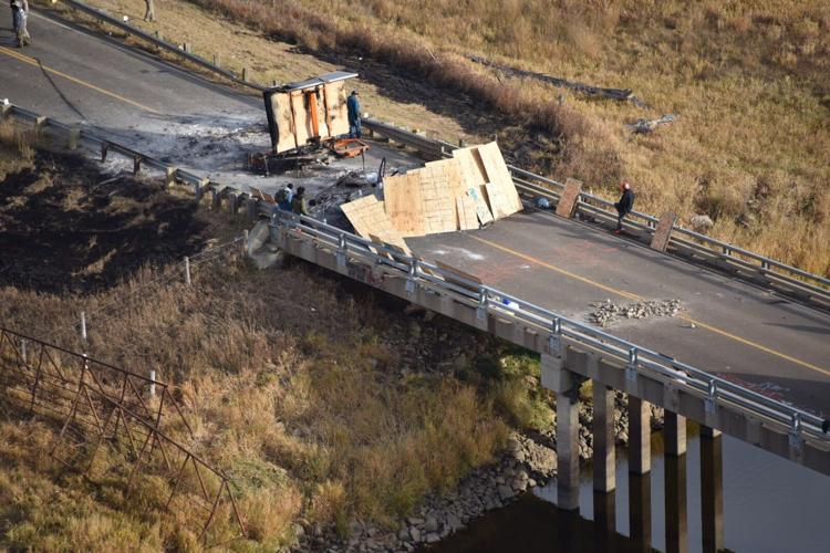 Aerial photos of the DAPL protest
