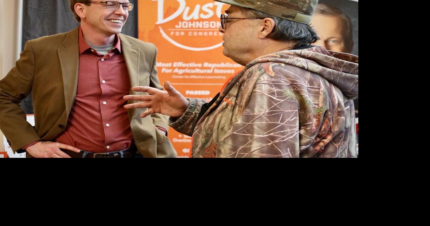 Rep. Dusty Johnson announces re-election bid for Congress
