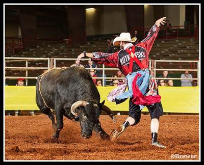 Rodeo bullfighting returns to stock show