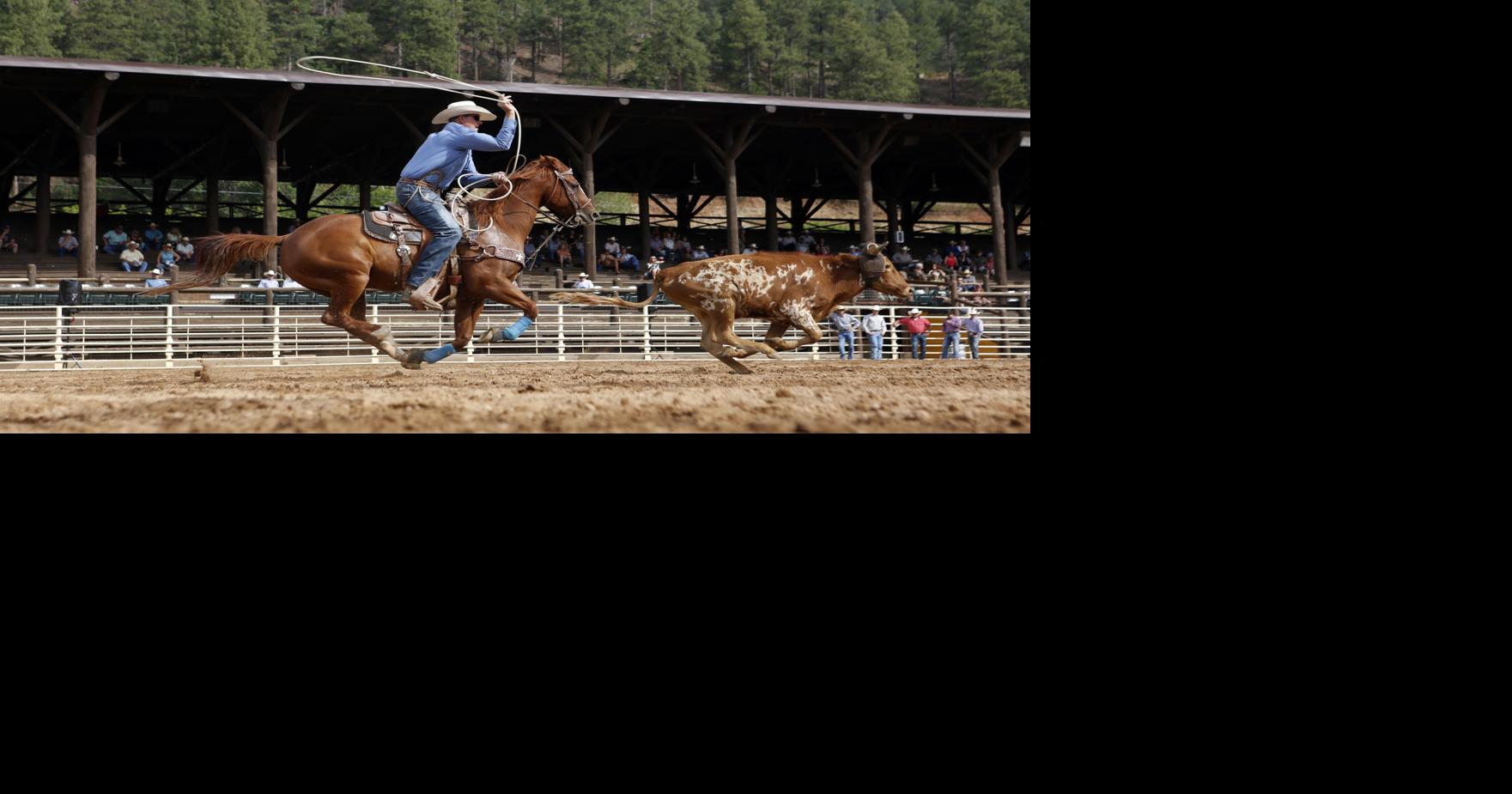 Days of '76 steer roping