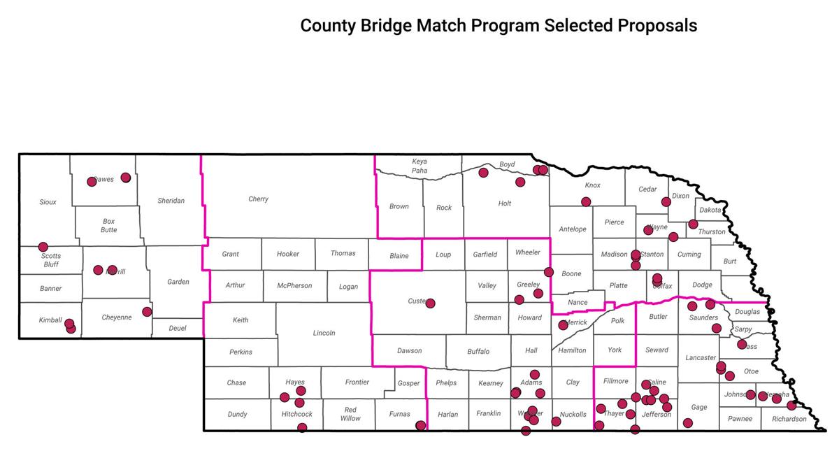 NDOR selects Dawes County bridge projects