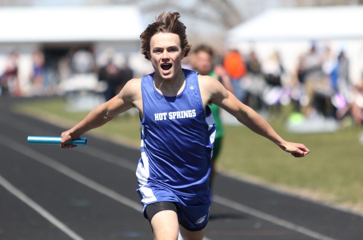 Hot Springs boys relay team bests school record at Northern Hills Invite