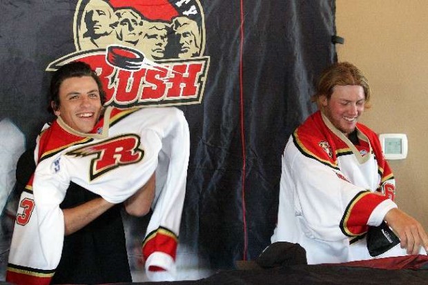 Hockey: Rush re-sign two players who skated all 64 games last season