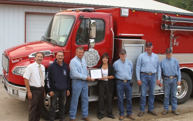 USDA Rural Development Loan and Grant assist Vale Fire Department