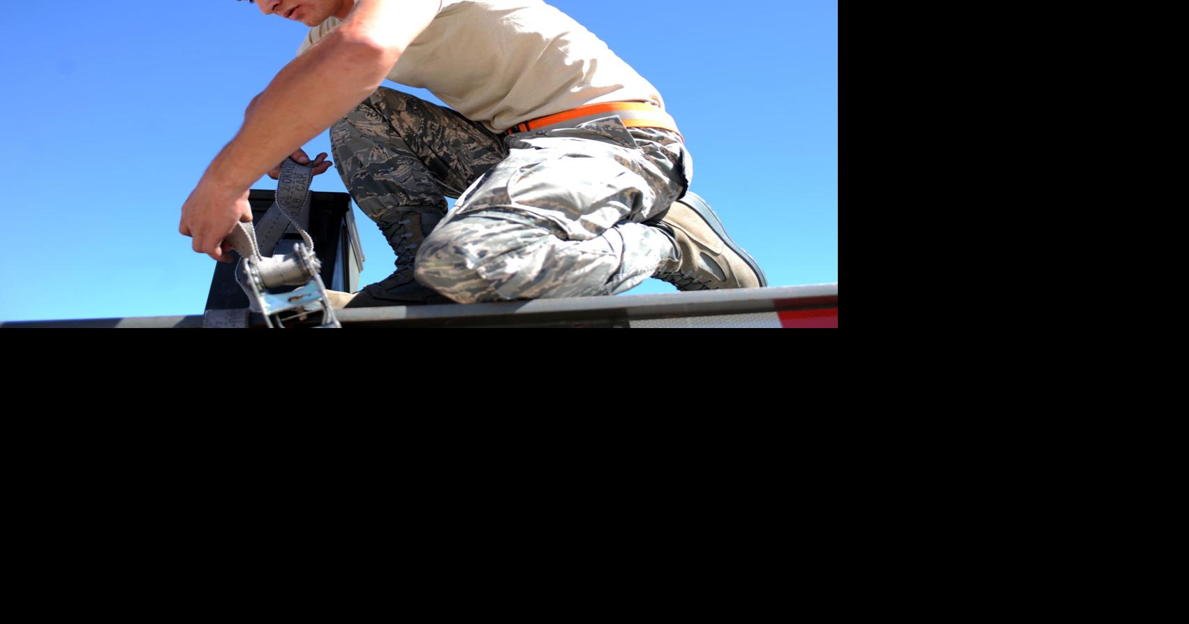 28th AMXS weapons crew ready to lock and load