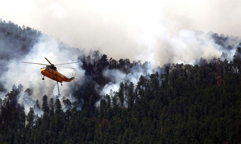Crow Peak fire near Spearfish triples to 1,000 acres